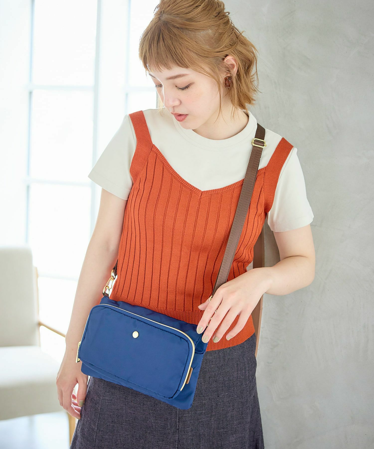 ダブルフェイス お財布ショルダーバッグ / Legato Largo | ショルダーバッグ | - carrot company